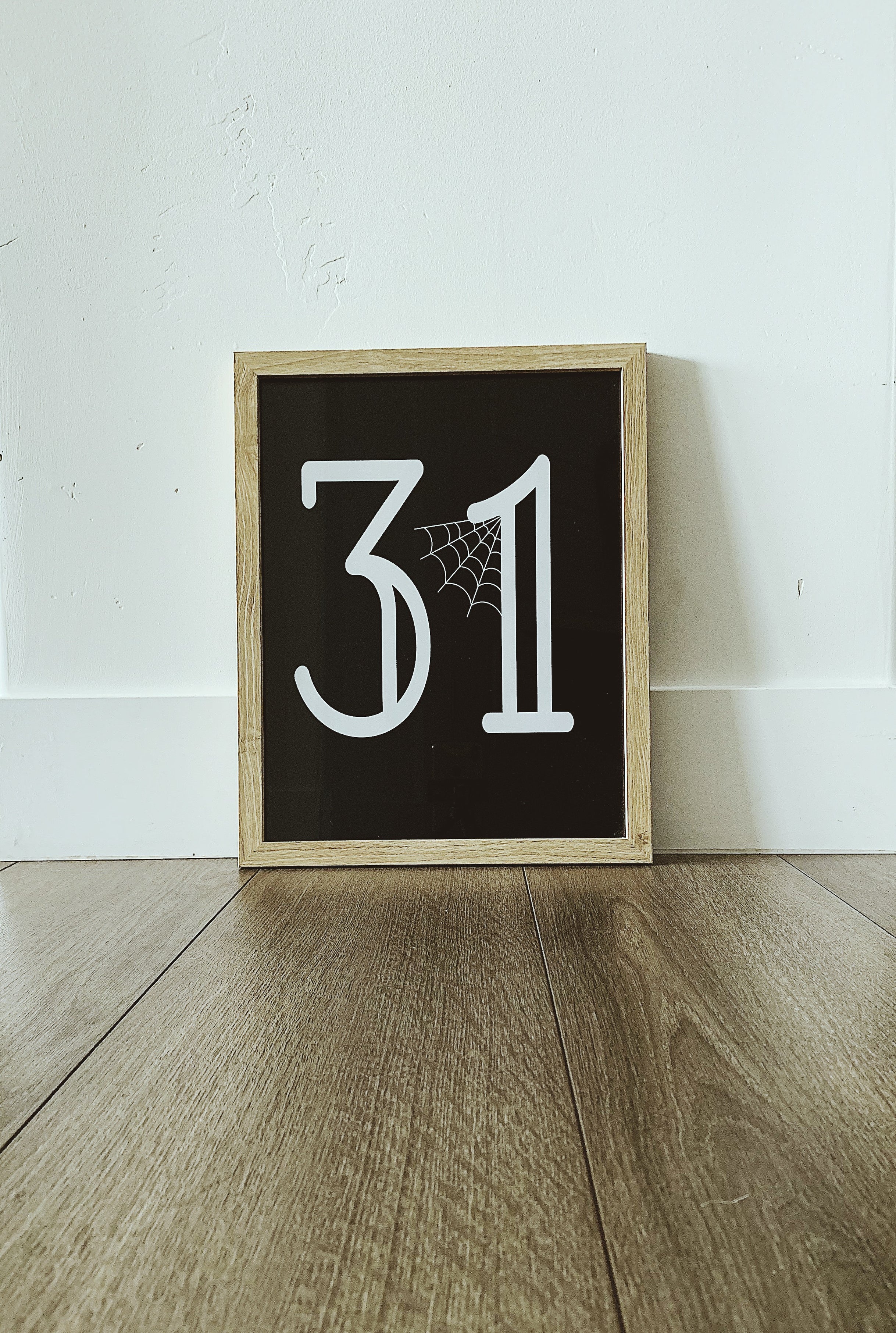 Number 31 Black and White Printable – Ruby Rye Co