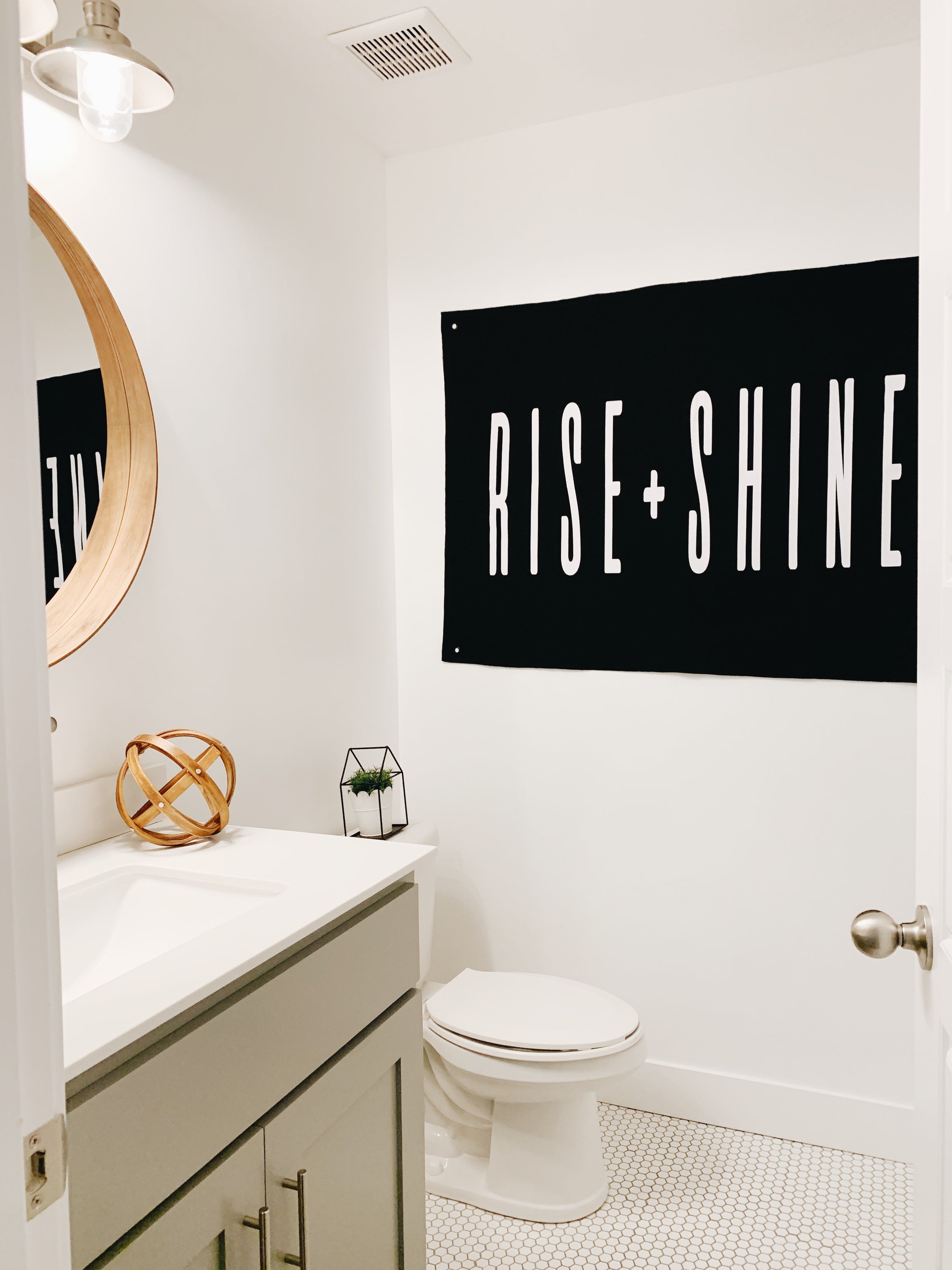 Rise + Shine Flag – Ruby Rye Co
