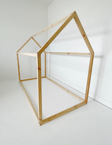 Full Size House Bed | Natural – Ruby Rye Co