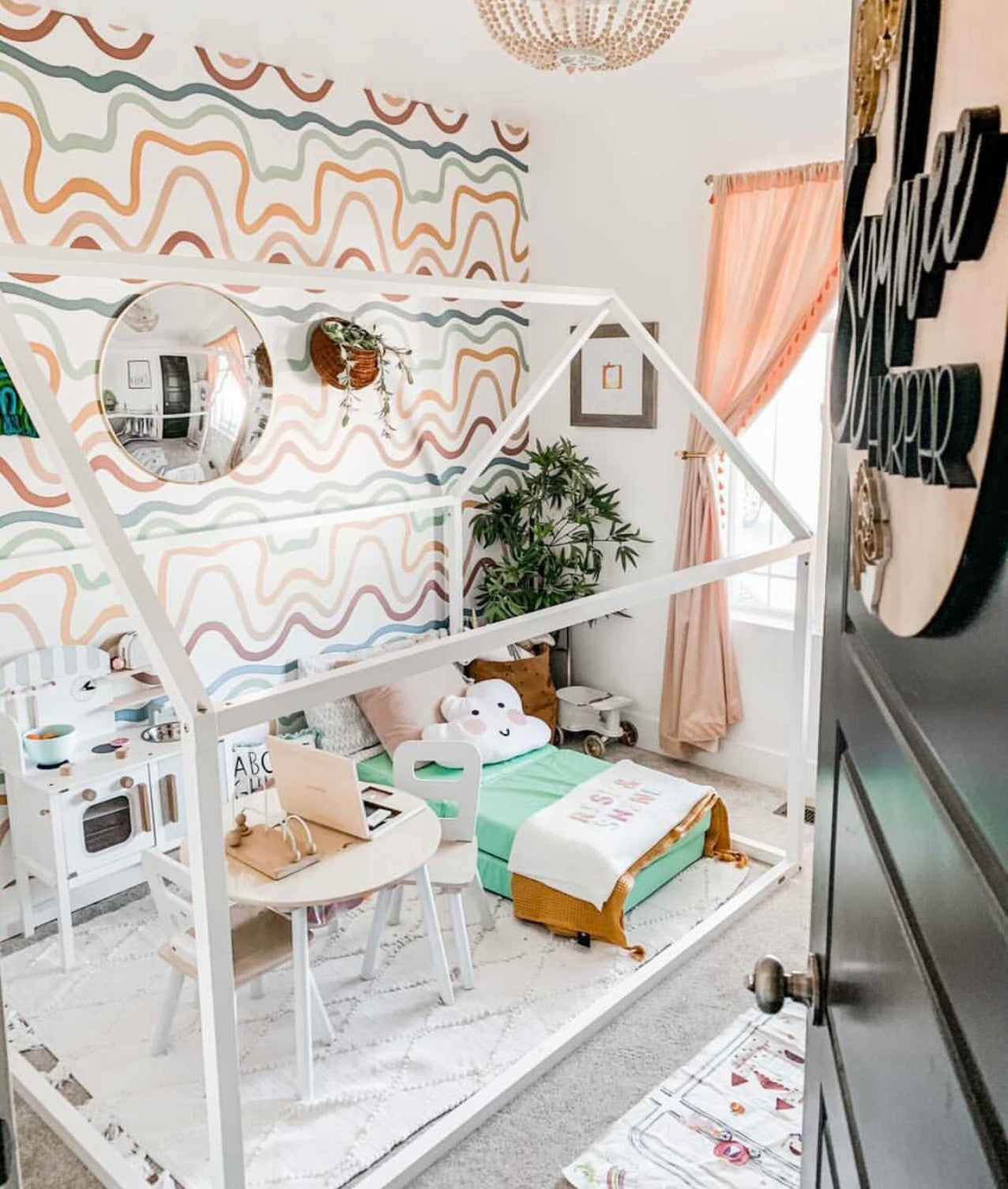 Full Size House Bed | White – Ruby Rye Co